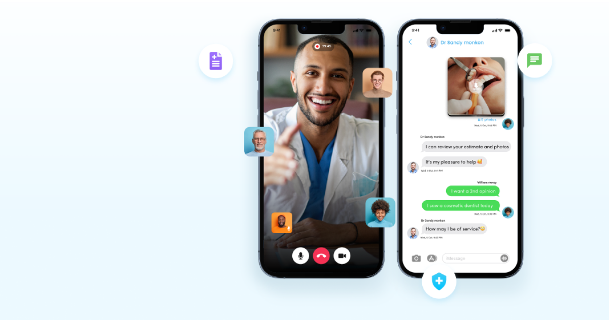 User Friendly Dental Mobile App For Dentist | Patient | iOS, APK
